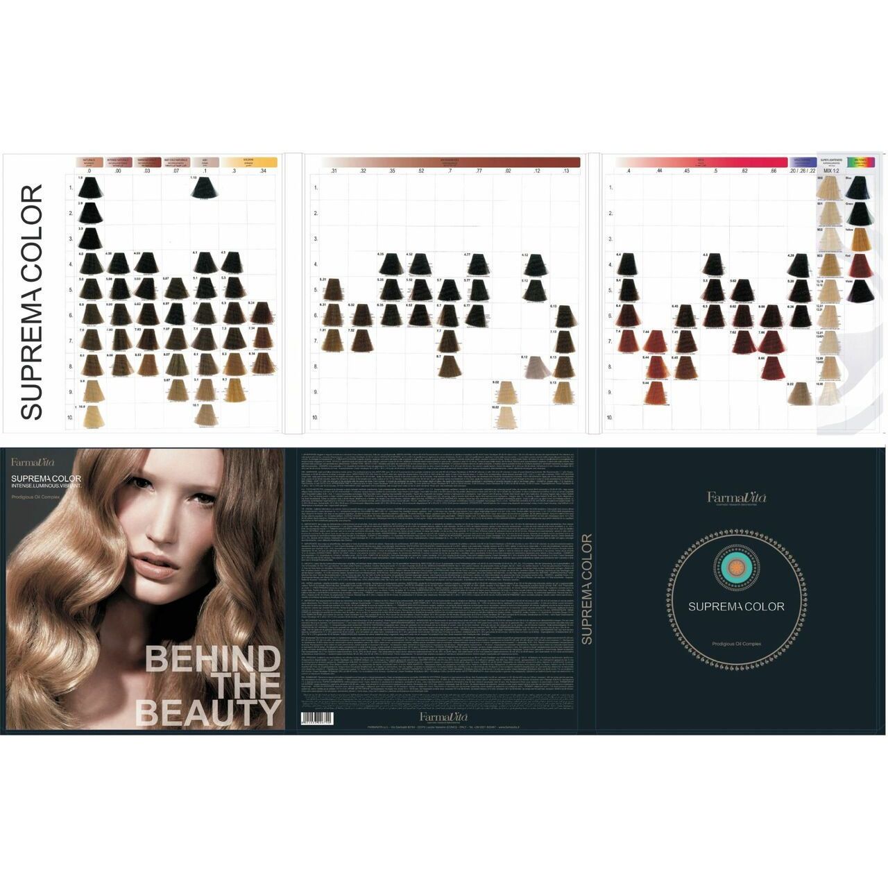 Suprema Color Shade Chart | Salon Brands Direct